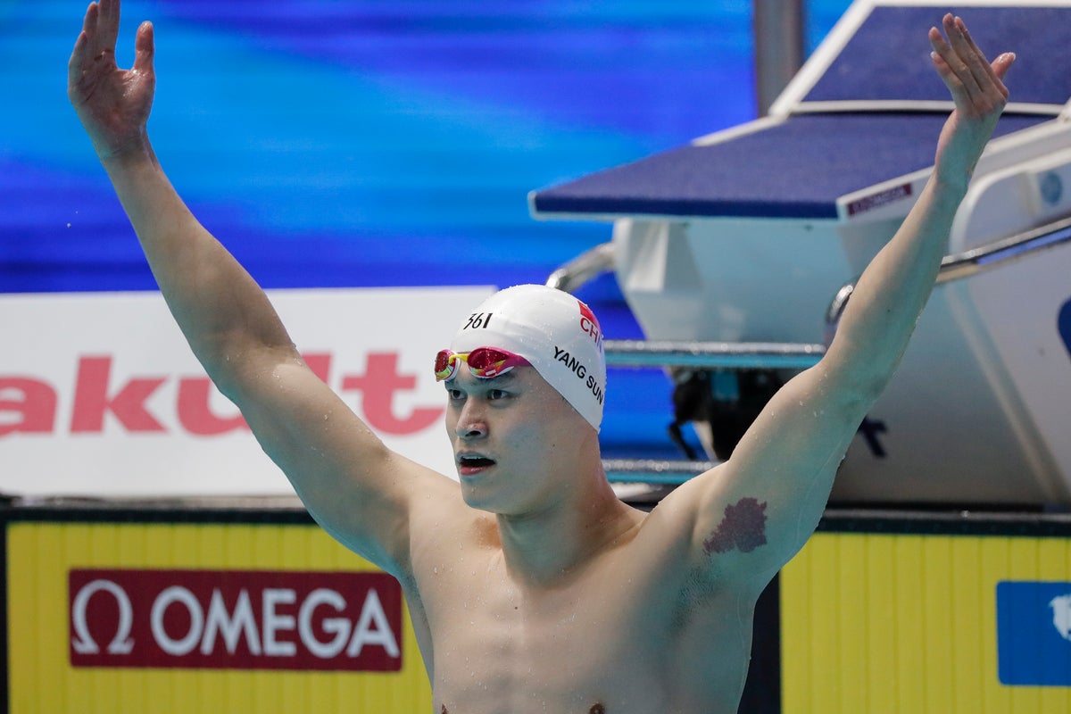 Chinese swimmer Sun Yang banned again, misses Tokyo Olympics ...