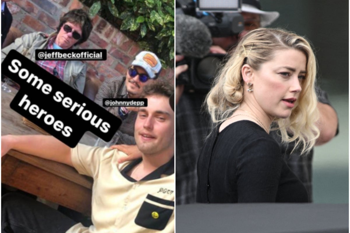 Sam Fender pasa la noche en un pub de Newcastle con Johnny Depp antes ...