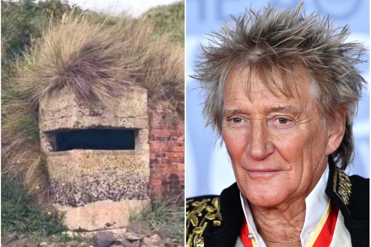 Rod Stewart responde al meme que lo compara con un fortín de guerra ...