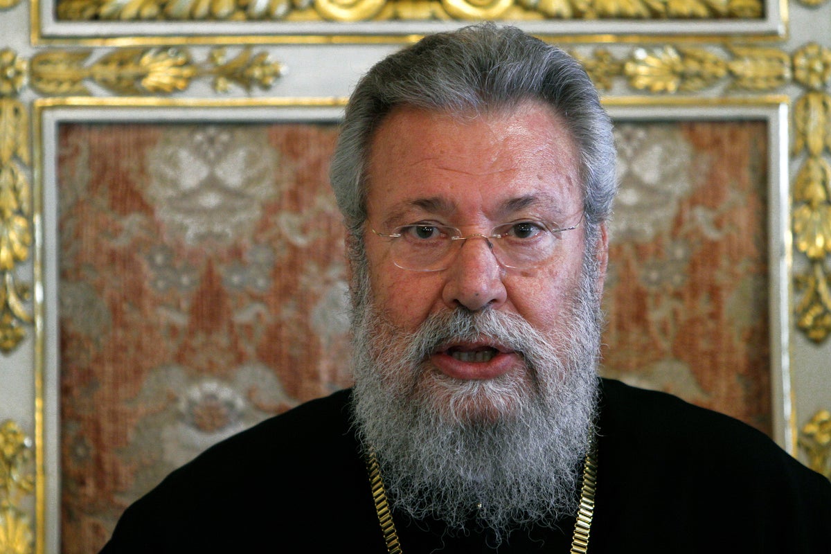 Muere el arzobispo ortodoxo griego de Chipre Crisóstomo II ...