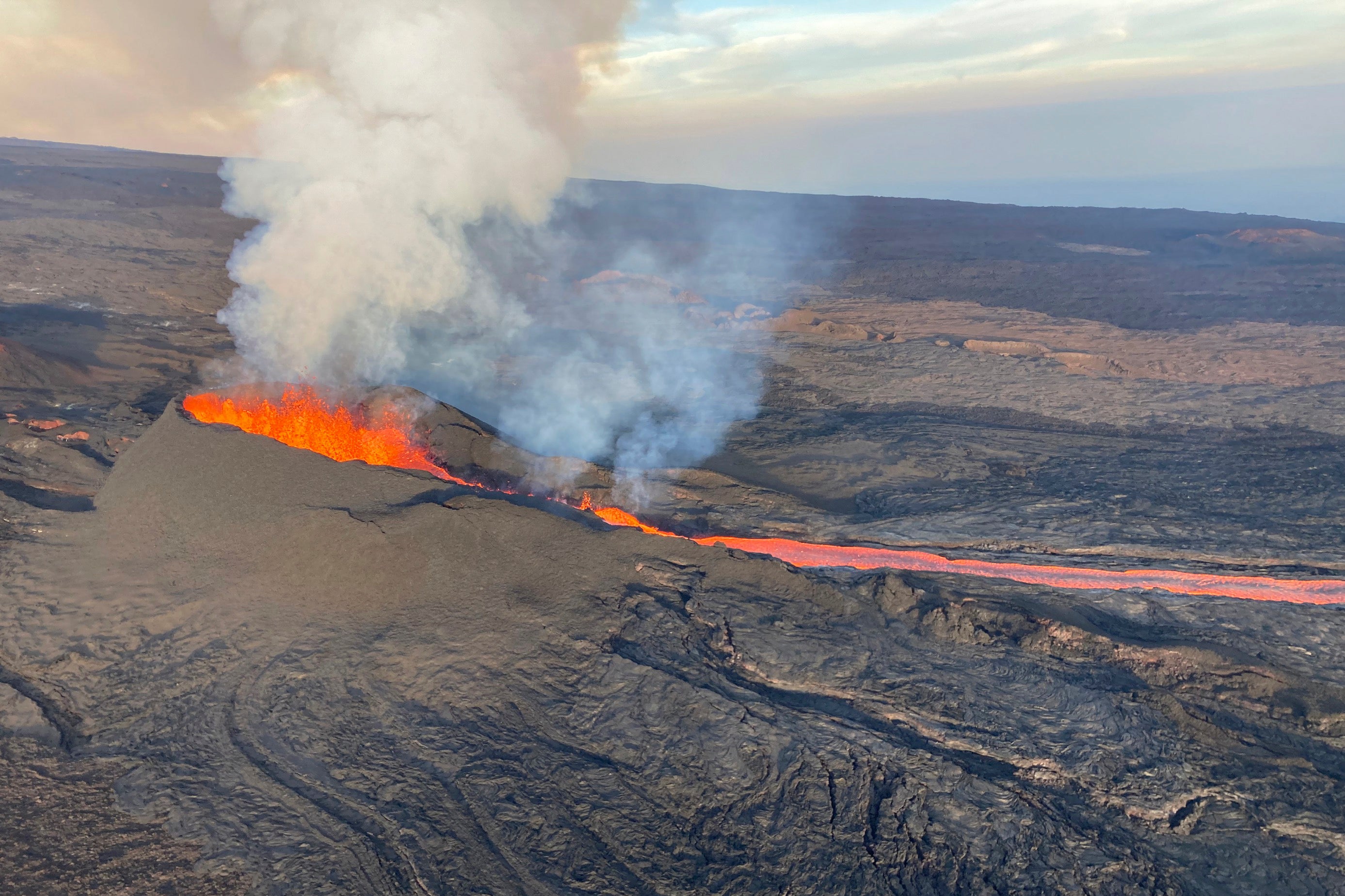 Hawai Sigue Disminuyendo La Erupción Del Volcán Mauna Loa Independent Español