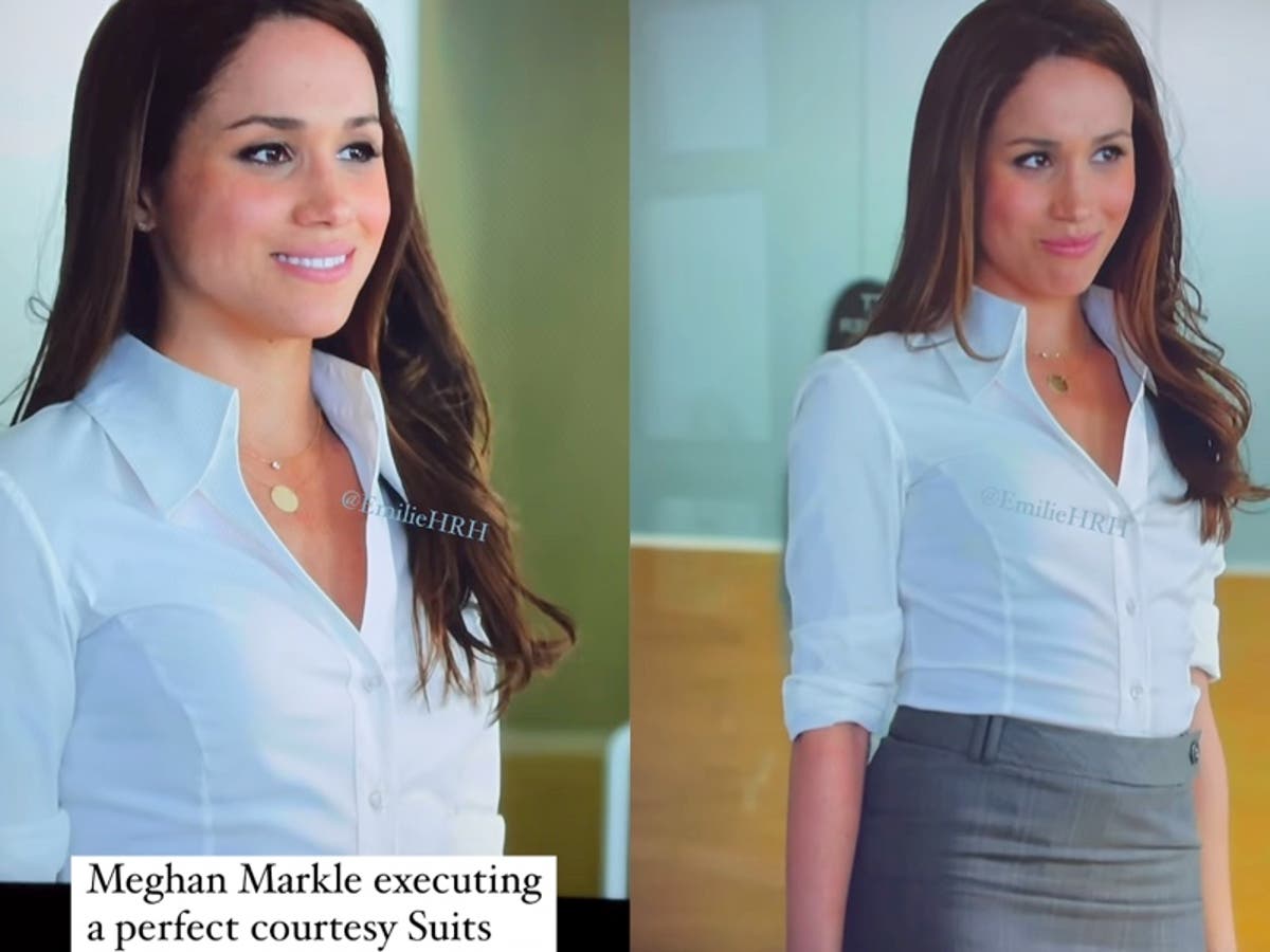 Se vuelve viral un clip de Meghan Markle haciendo una reverencia en ...