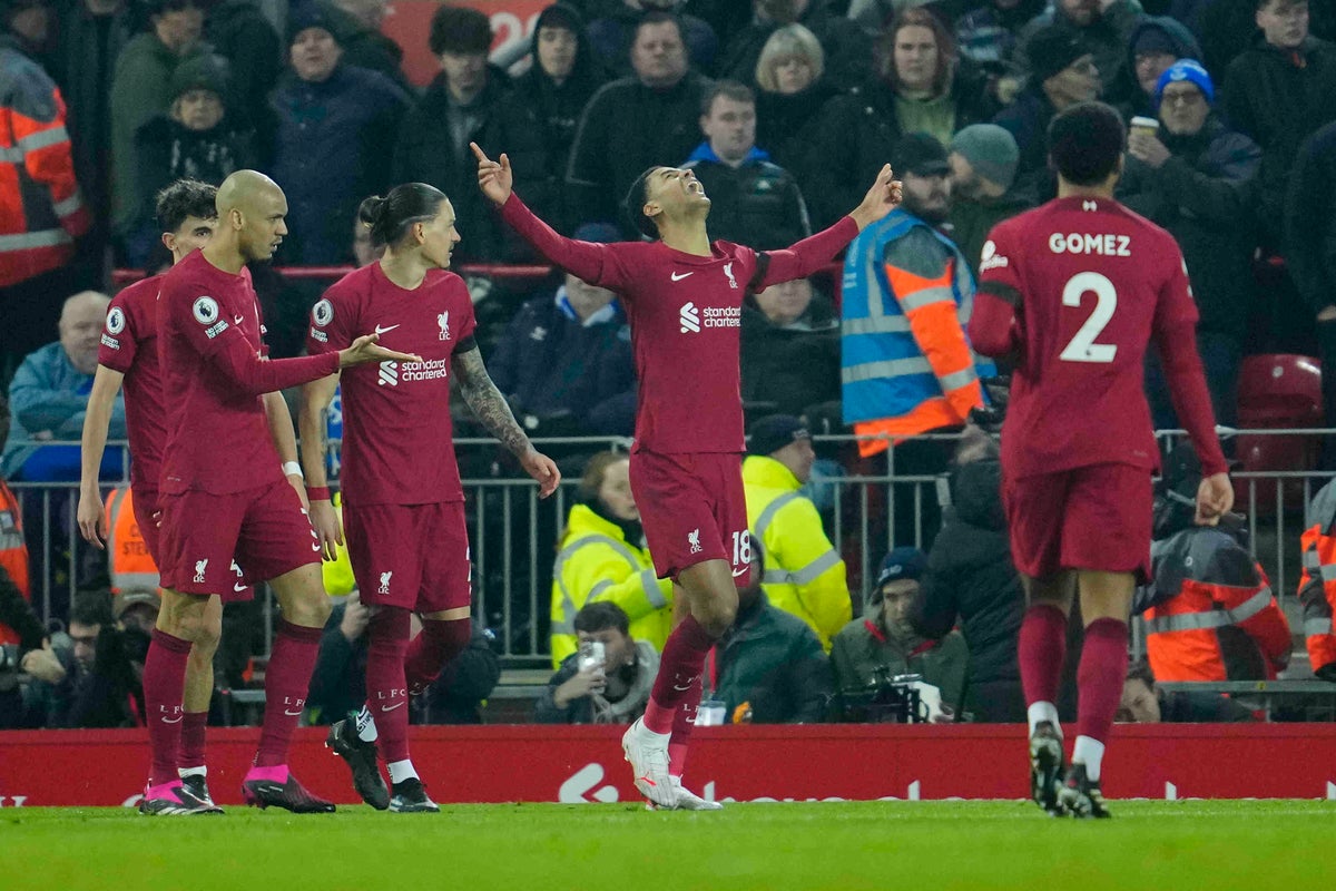 Liverpool supera 2-0 a Everton; Gapko anota su primer gol | Independent ...