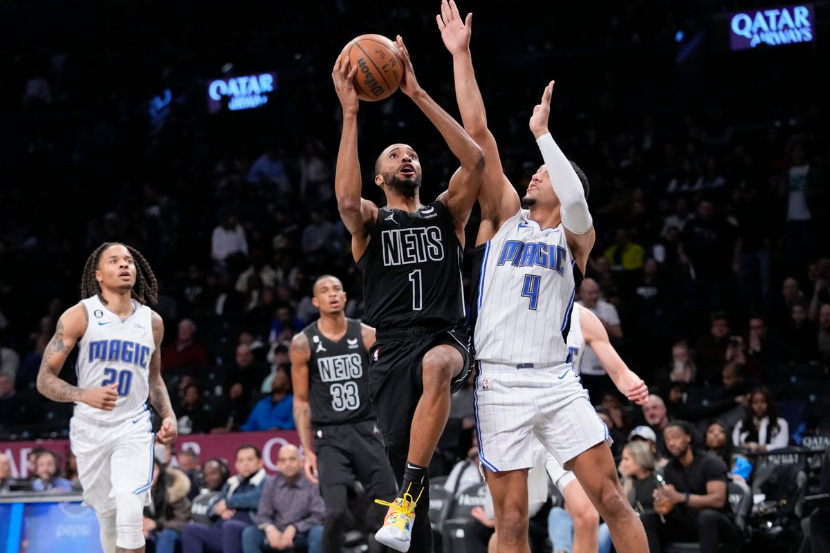 Nets arrollan al Magic; confirman el sexto lugar del Este | Independent ...
