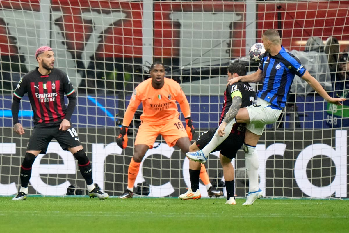Inter anestesia 2-0 al Milan en la primera parte del 'Euroderbi ...