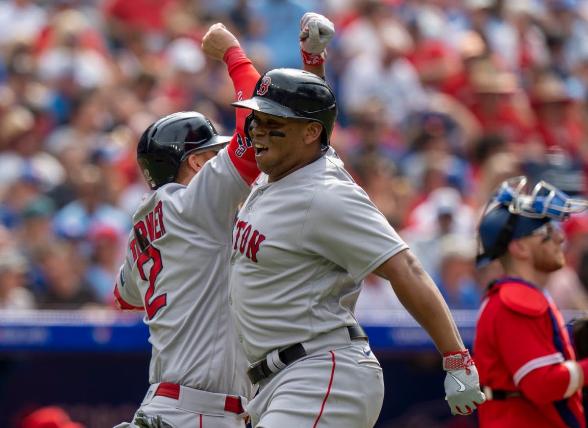Devers conecta su 20mo jonrón, Medias Rojas vencen 7-6 a Azulejos ...