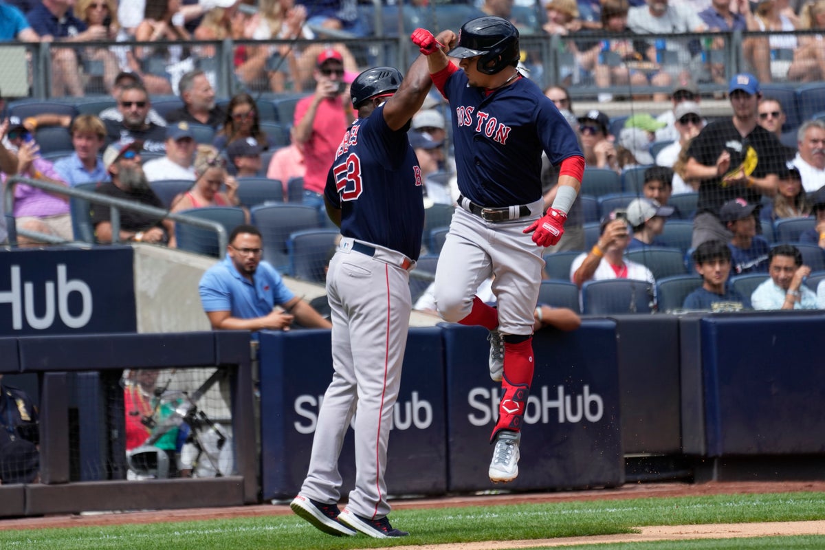 Urías pega su segundo grand slam consecutivo y Medias Rojas superan 8-1 a Yanquis | Independent ...