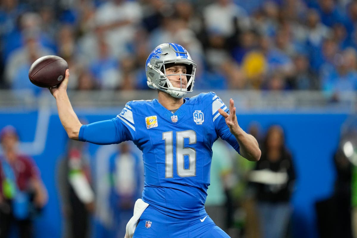 Jared Goff lanza 3 pases de touchdown y anota por tierra en triunfo de ...