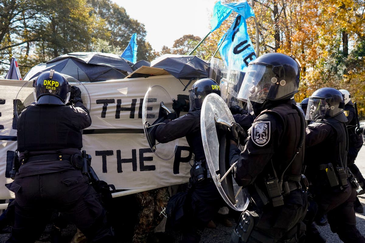 Protestan contra centro de entrenamiento para policías en Atlanta ...