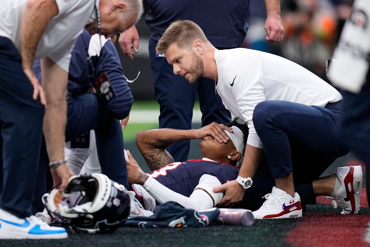 El novato de Texans Dell se fractura el peroné y perderá el resto de la ...