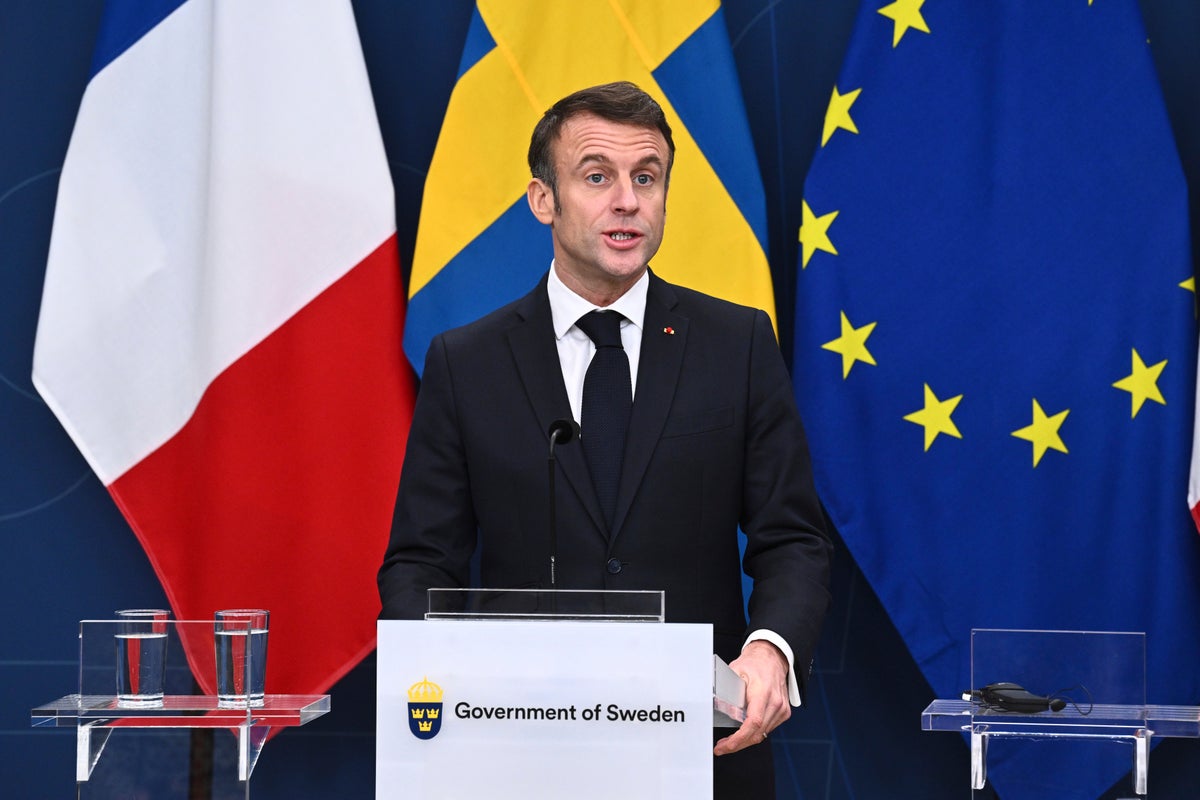 Macron en visita oficial en Suecia para reforzar lazos europeos ...