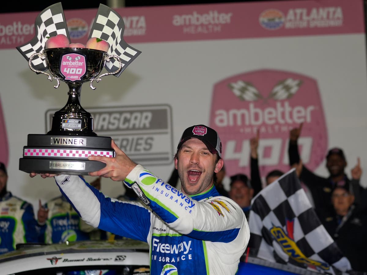 Daniel supera Blaney y Busch para ganar la Cup Series en Atlanta ...