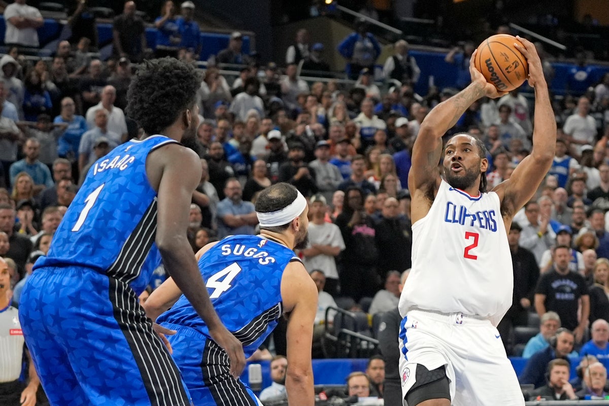 Leonard logra 29 puntos en victoria de Clippers sobre Magic, 100-97 ...