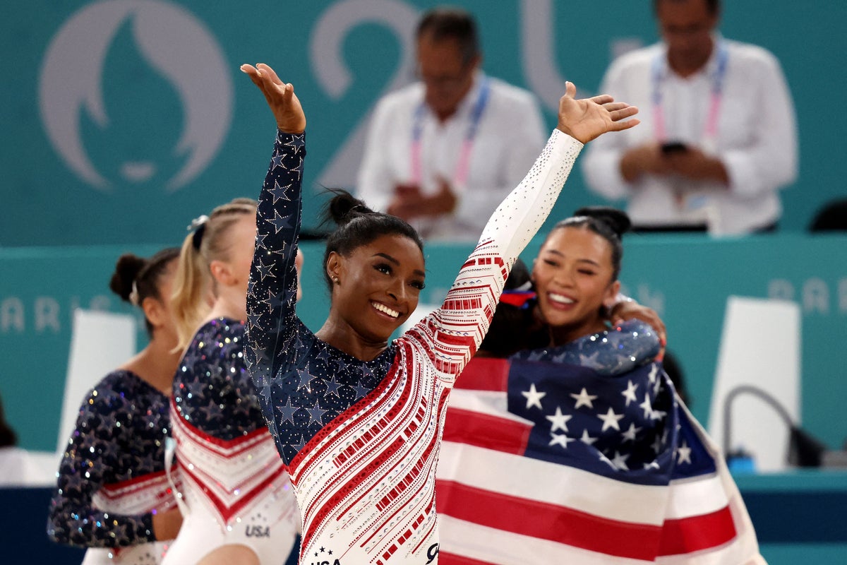 Olimpiadas 2024: Simone Biles y el equipo estadounidense conquistan el ...
