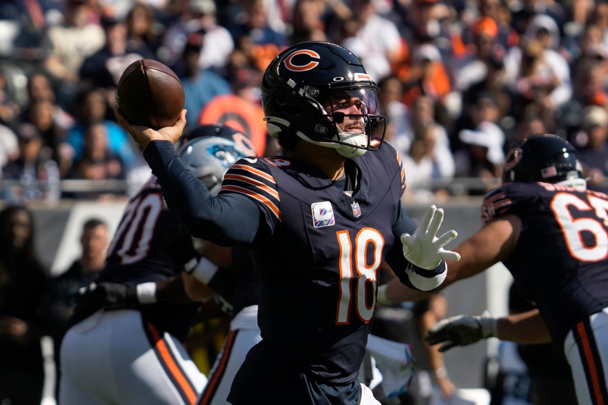 Caleb Williams y DJ Moore lideran a Bears en victoria ante Panthers, 36 ...