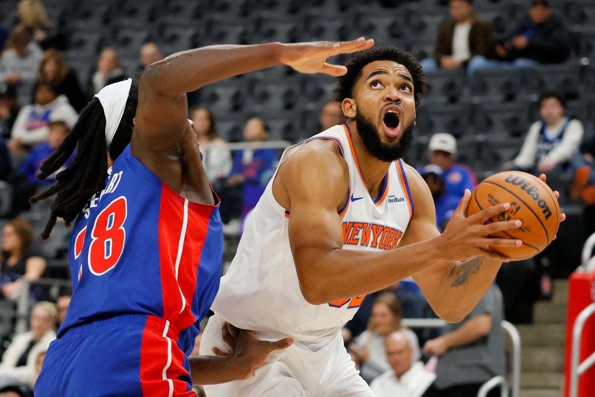 Brunson anota 36 y Knicks aplastan a Pistons 128-98, su 16ª victoria ...