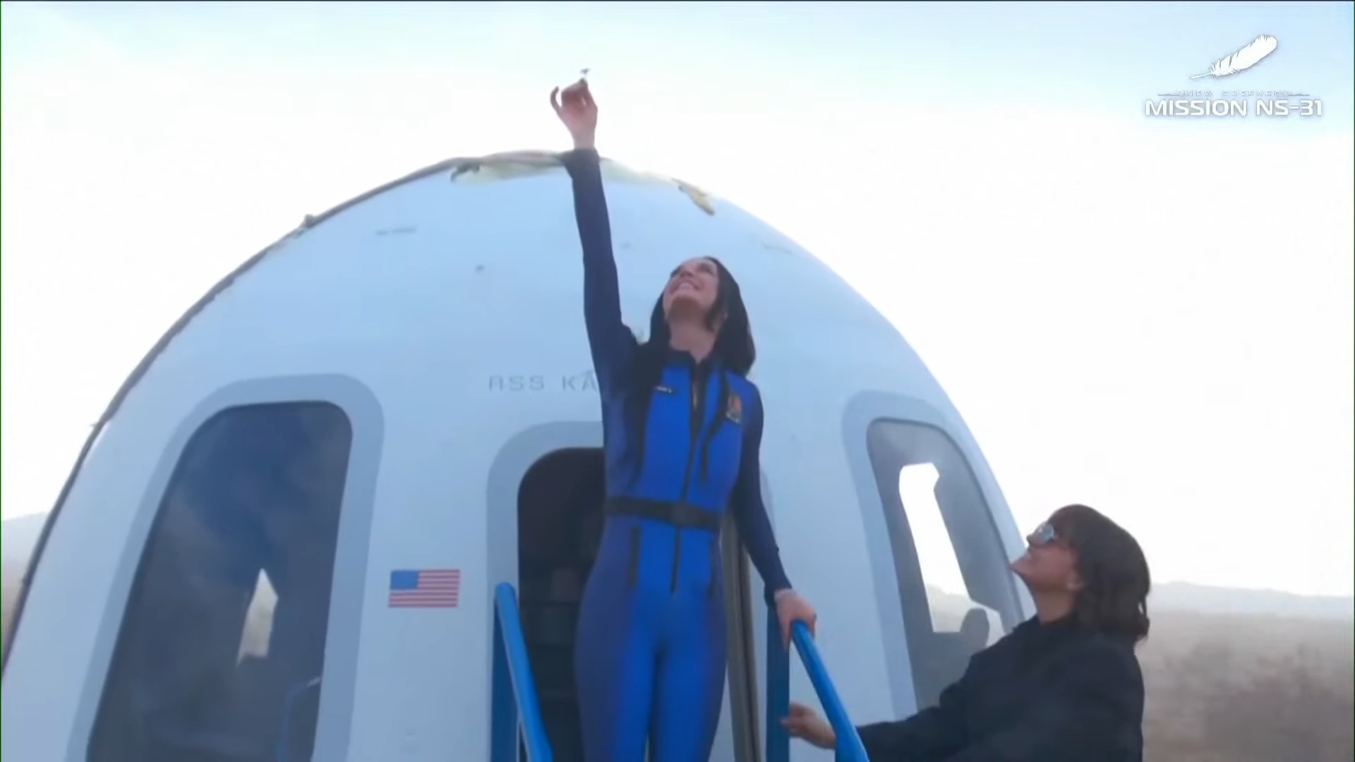 Katy Perry explicó el significado detrás de la margarita que llevó al ...