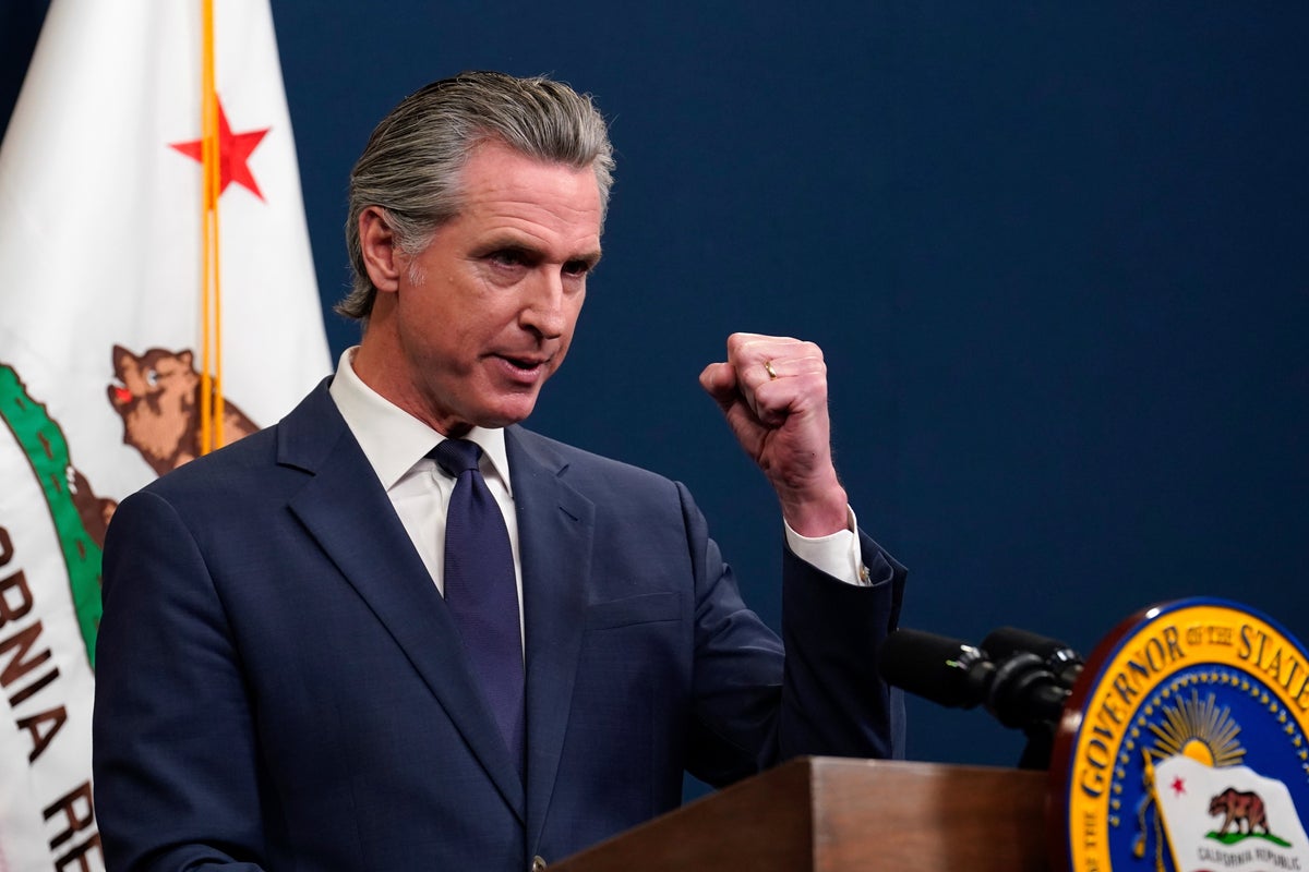 El gobernador de California, Gavin Newsom, busca renovarse antes de ...