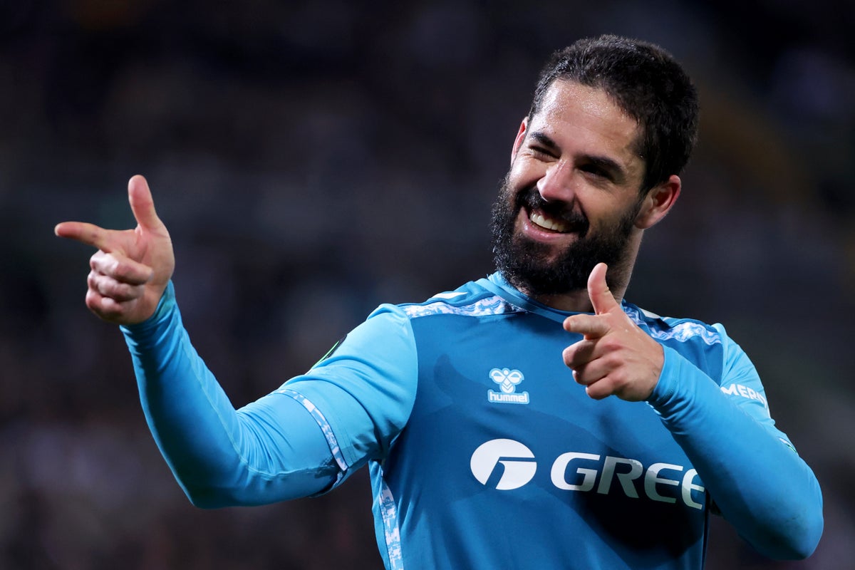 Tras seis años de ausencia, Isco regresa con España para la Liga de ...