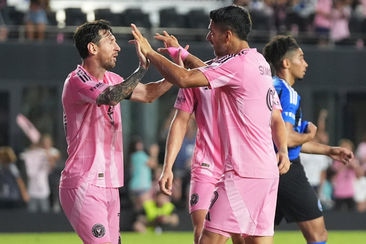 Messi contribuye con doblete y asistencia a triunfo de Inter Miami, 4-2 sobre Montreal ...