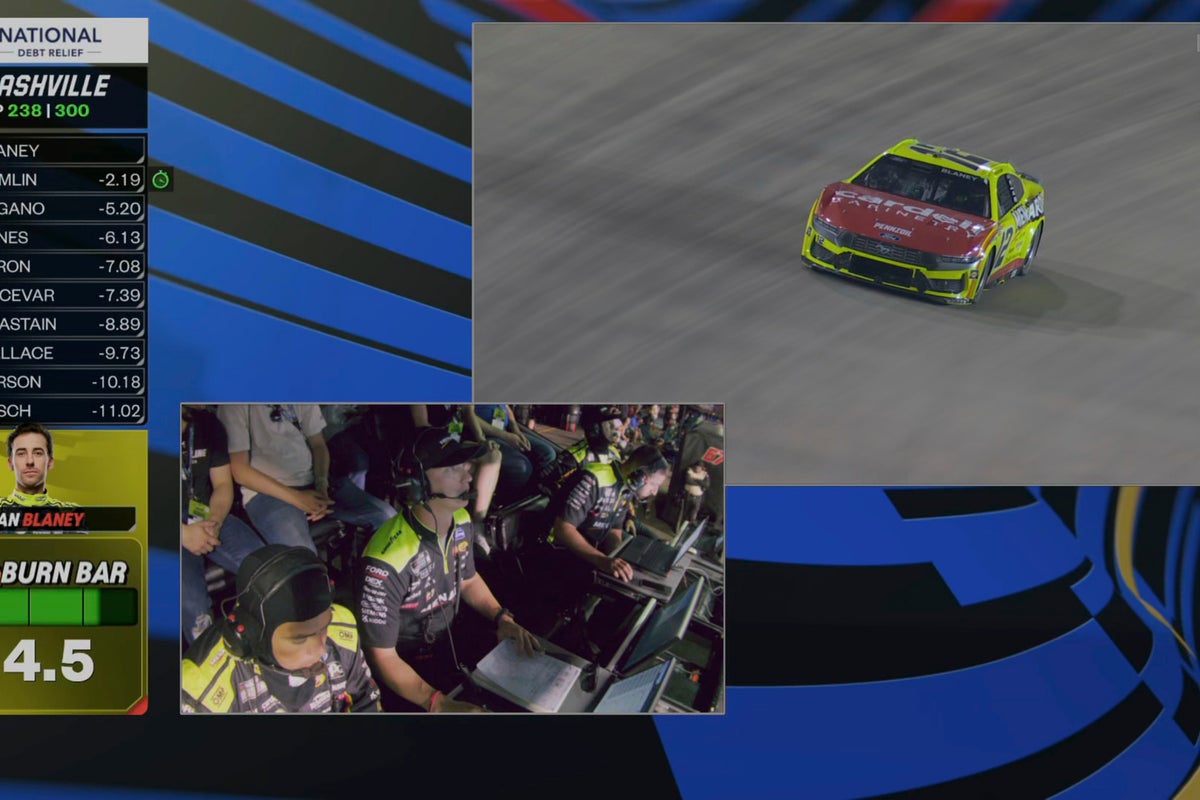Prime Video introduce la Barra de Consumo de combustible en NASCAR ...