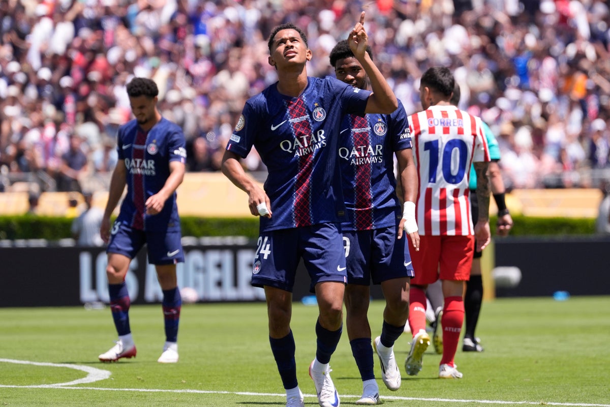 PSG aplasta 4-0 al Atlético de Madrid en impresionante debut en el ...