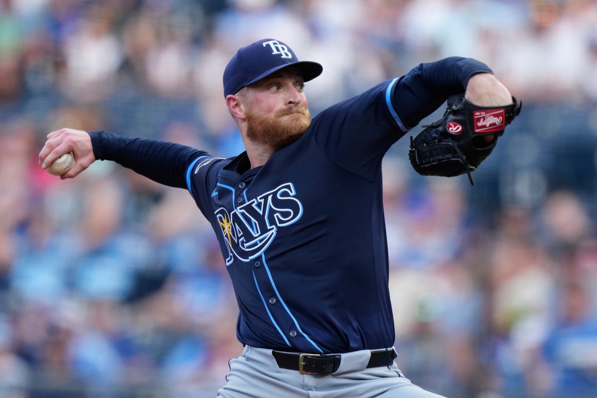 Rasmussen brilla en la victoria de los Rays 3-0 sobre los Reales en una ...