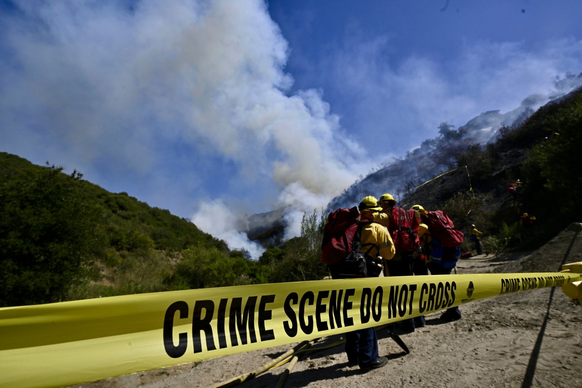 Un adolescente enciende fuegos artificiales y provoca incendio forestal ...
