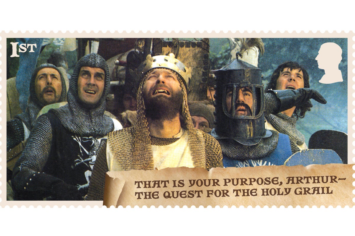 Servicio postal británico celebra a Monty Python con sellos de sus ...